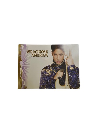 Prince Welcome 2 America Hollywood Program Tour Book Live W2A Los ...