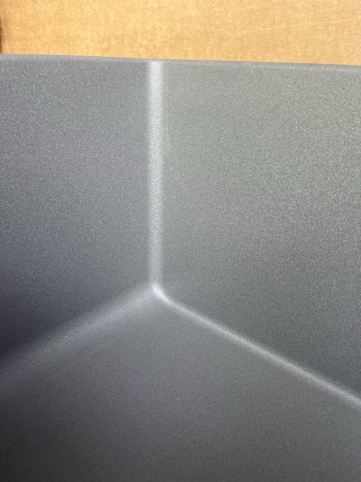 BLANCO ‎441770 Silgranit Diamond Single Bowl Undrmnt Sink Met Gray *SEE ...