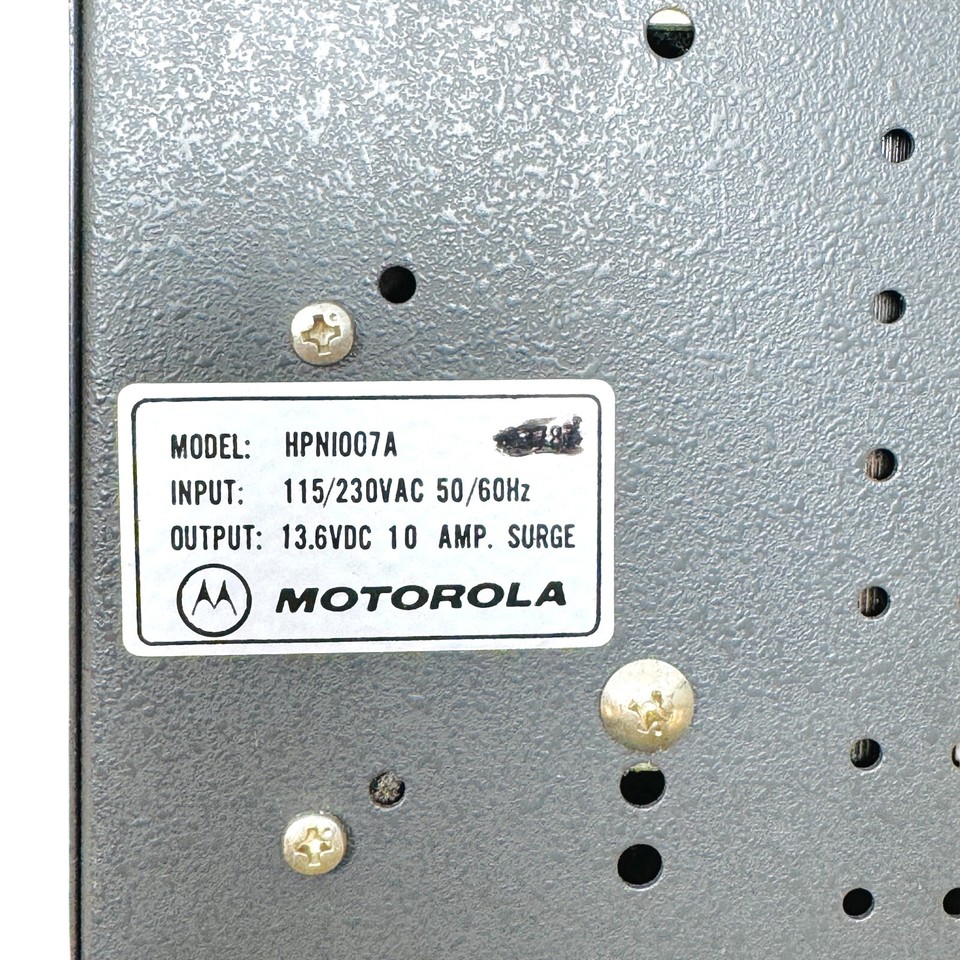 Motorola Astro XTL 5000 Consolette Two Way Radio w Power Supply, Desk ...