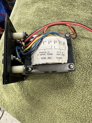 ⭐️ Altec Lansing Speaker Line Transformer 100v 70v 70.7 -100T QSE 15295 ...