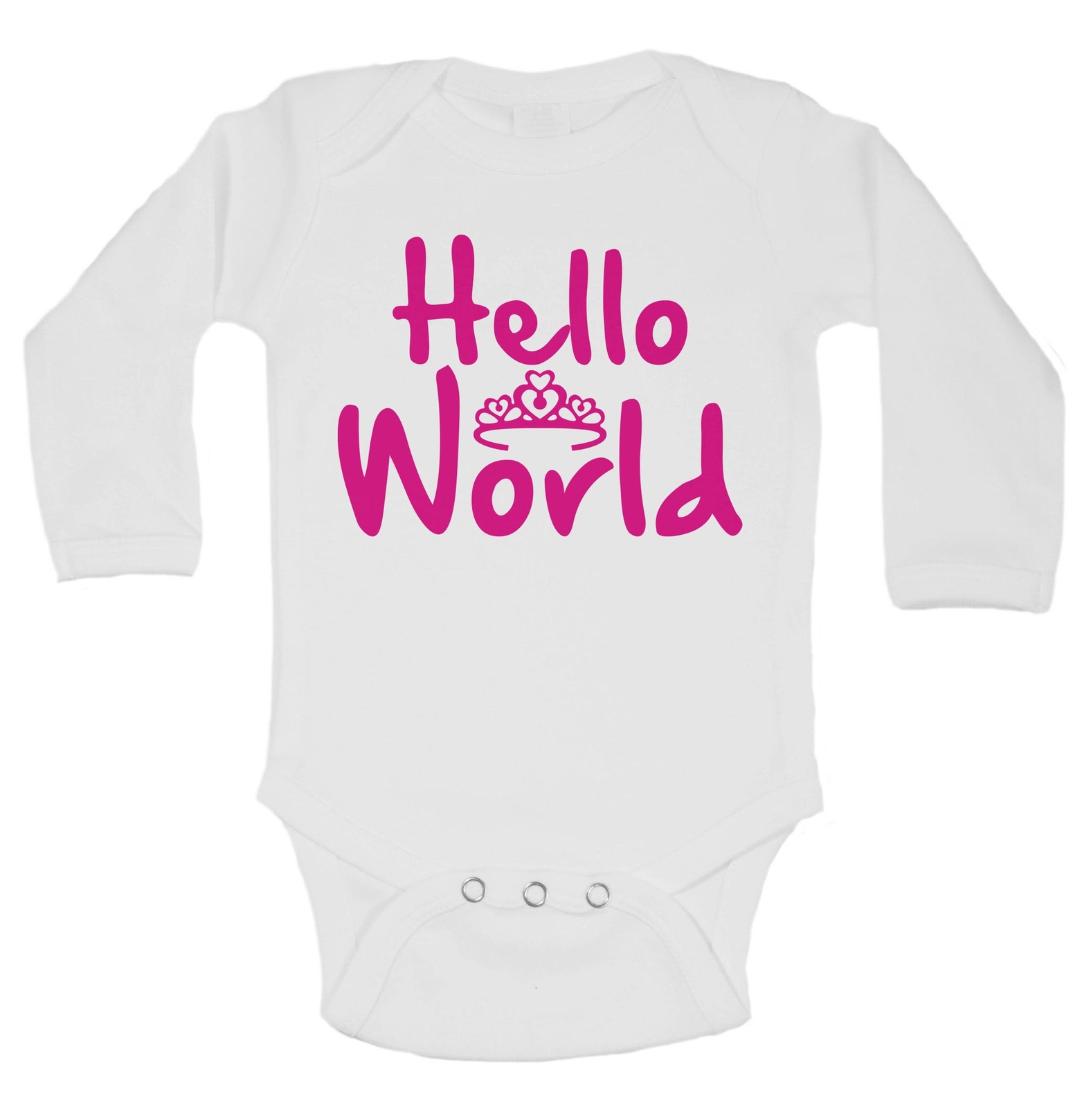 Hello World - Cute Newborn Baby Bodysuits and Kids Shirts - Little ...