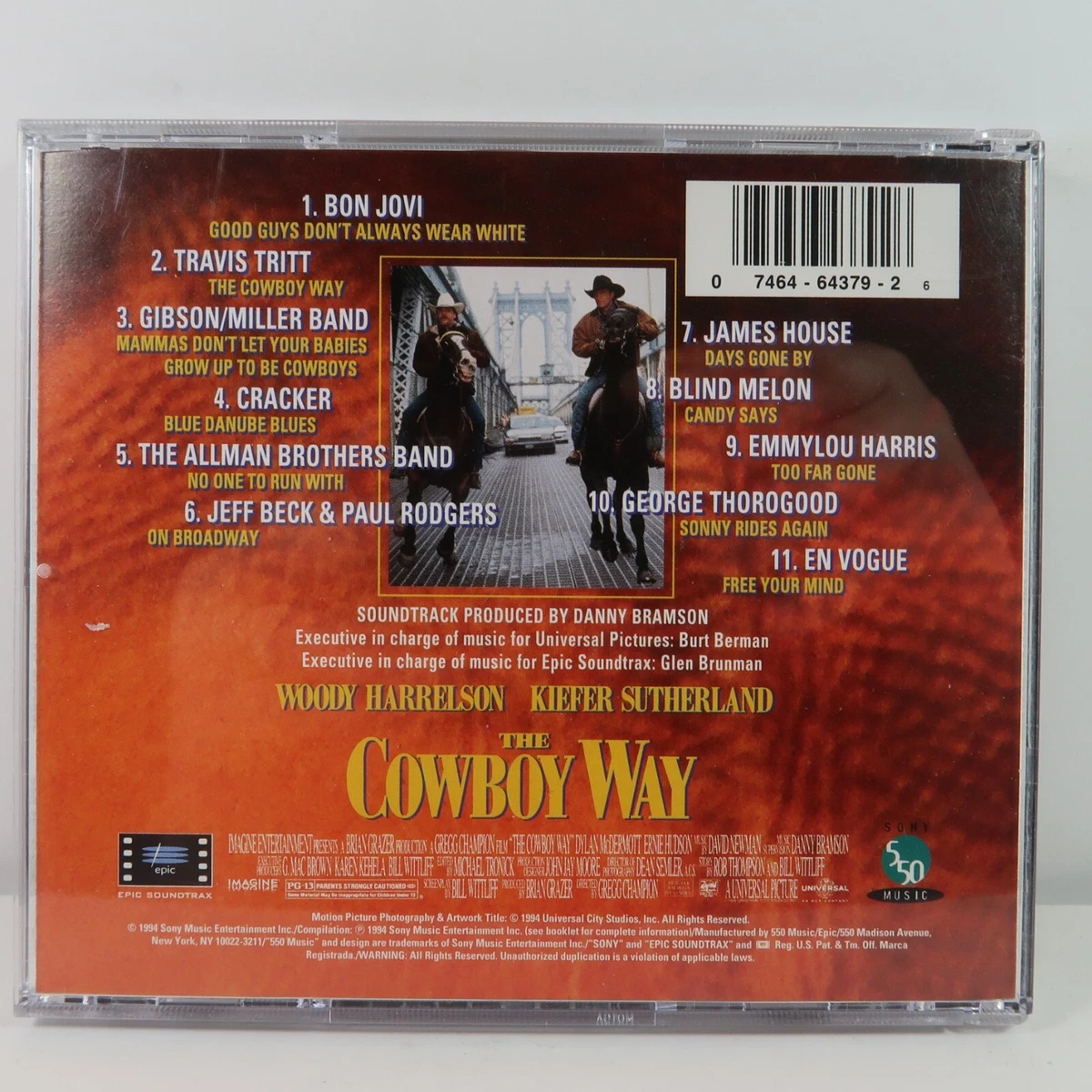 Cowboy Way Soundtrack