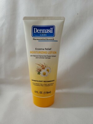 Dermasil Labs Eczema Relief 6oz with Chamomile and Oatmeal Moisturizing ...