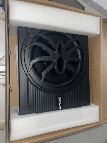 Bemines 10” Self Powered Subwoofer With Light Show And Spider Art Under ...