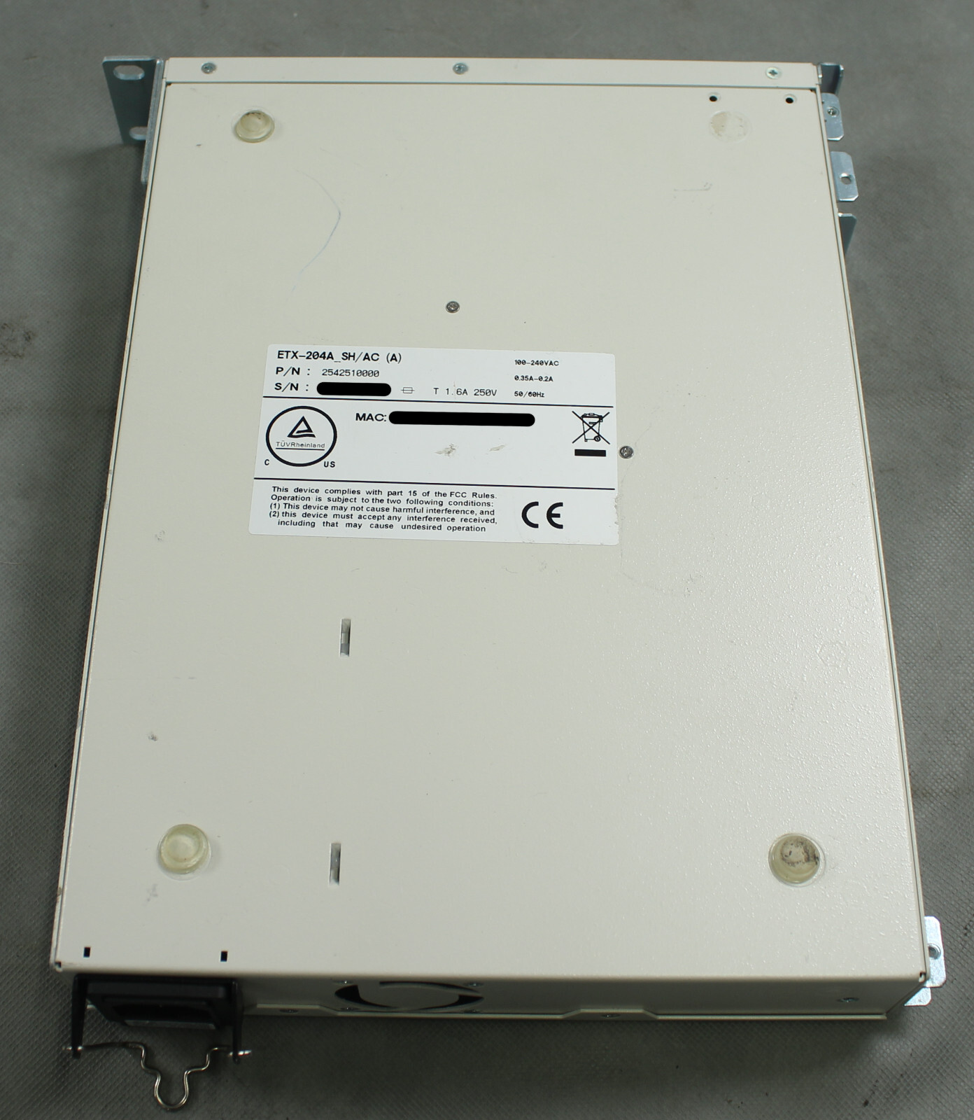RAD ETX-204A Carrier Ethernet/Mobile Demarcation Device - Unit Only | eBay