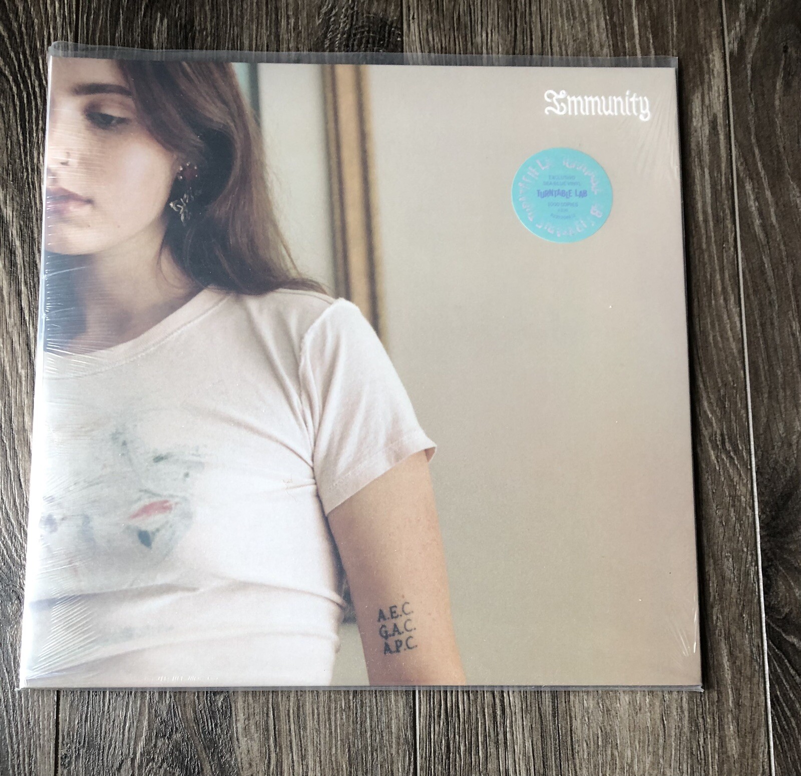 Clairo - Immunity TTL Vinyl 2LP Sea Blue TurntableLab Exclusive New ...