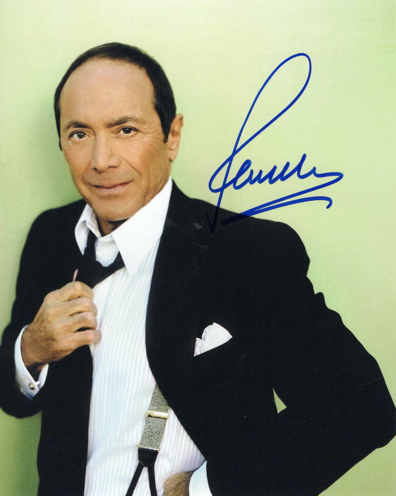 PAUL ANKA SIGNED 8X10 PHOTO AUTHENTIC AUTOGRAPH MUSIC GREAT LEGEND ...