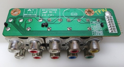 Westinghouse VR-4090 side A/V Board BA16611B (E170968) | eBay