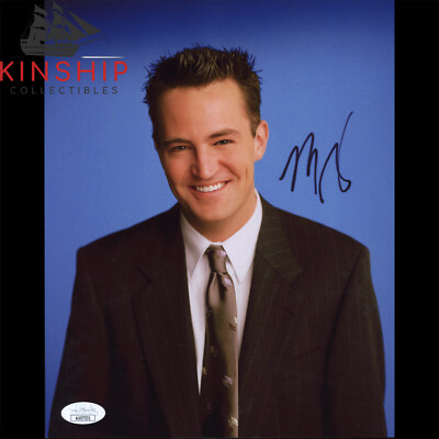 Matthew Perry signed 8x10 Color Photo JSA COA Friends Auto Actor Rare ...