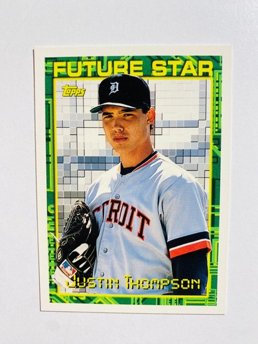 1994 TOPPS #313 JUSTIN THOMPSON ROOKIE NM-MT MLB BASEBALL CARD | eBay