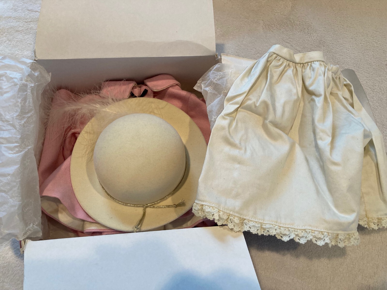 American Girl ELIZABETH PINK RIDING OUTFIT EUC in Orig. Box for 18 ...
