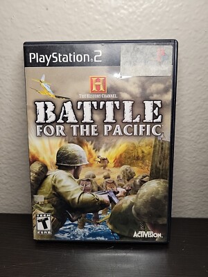 PS2 History Channel: Battle for the Pacific CIB Tested 47875754874| eBay