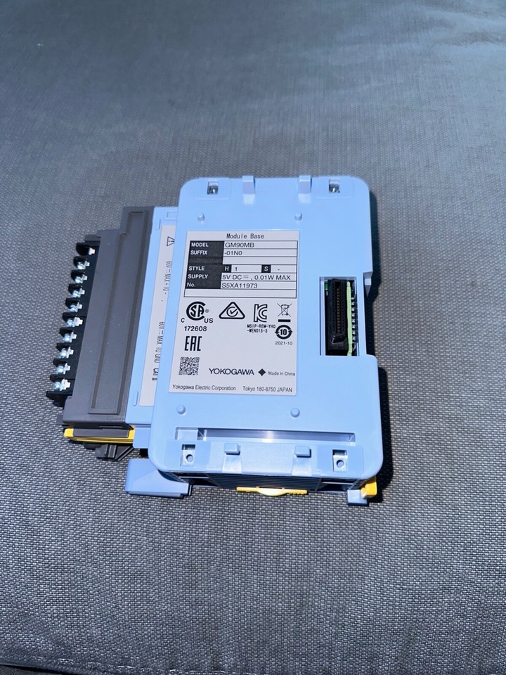 YOKOGAWA GX90XA 10 U2N 3N ANALOG INPUT MODULE WITH GM90MB-01N0 | eBay