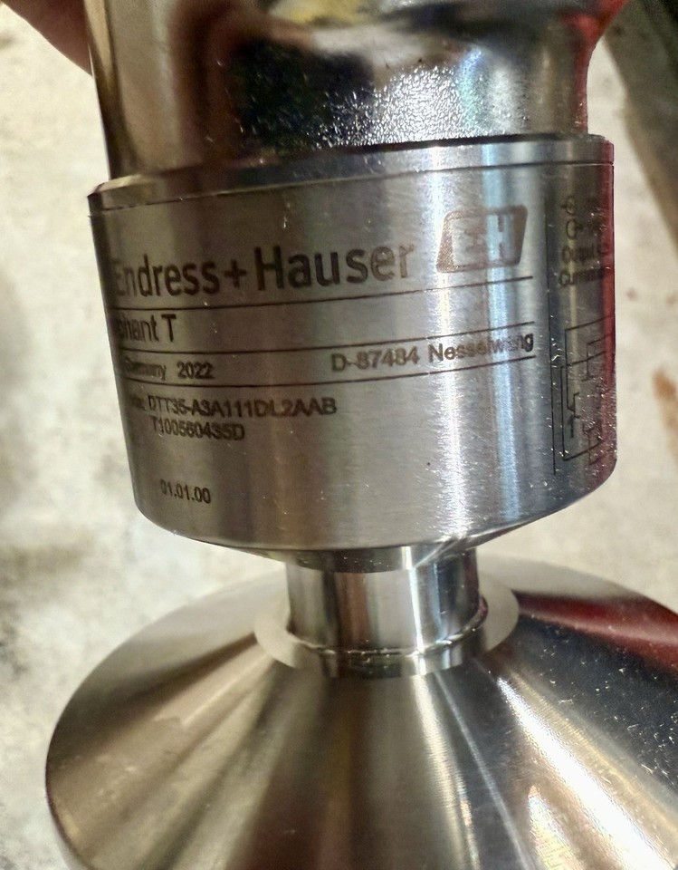 Lot Of 2 Endress Hauser Flowphant T Flow Switches DTT35-A3A111DL2AA8 ...