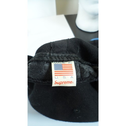 Supreme x St. Ides Logo SS16 2016 5 Panel Cotton Snapback Cap Hat Black ...