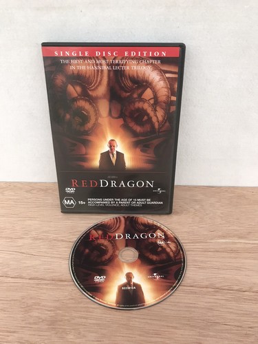 Red Dragon Single Disc Edition Anthony Hopkins, Brett Ratner & Edward ...