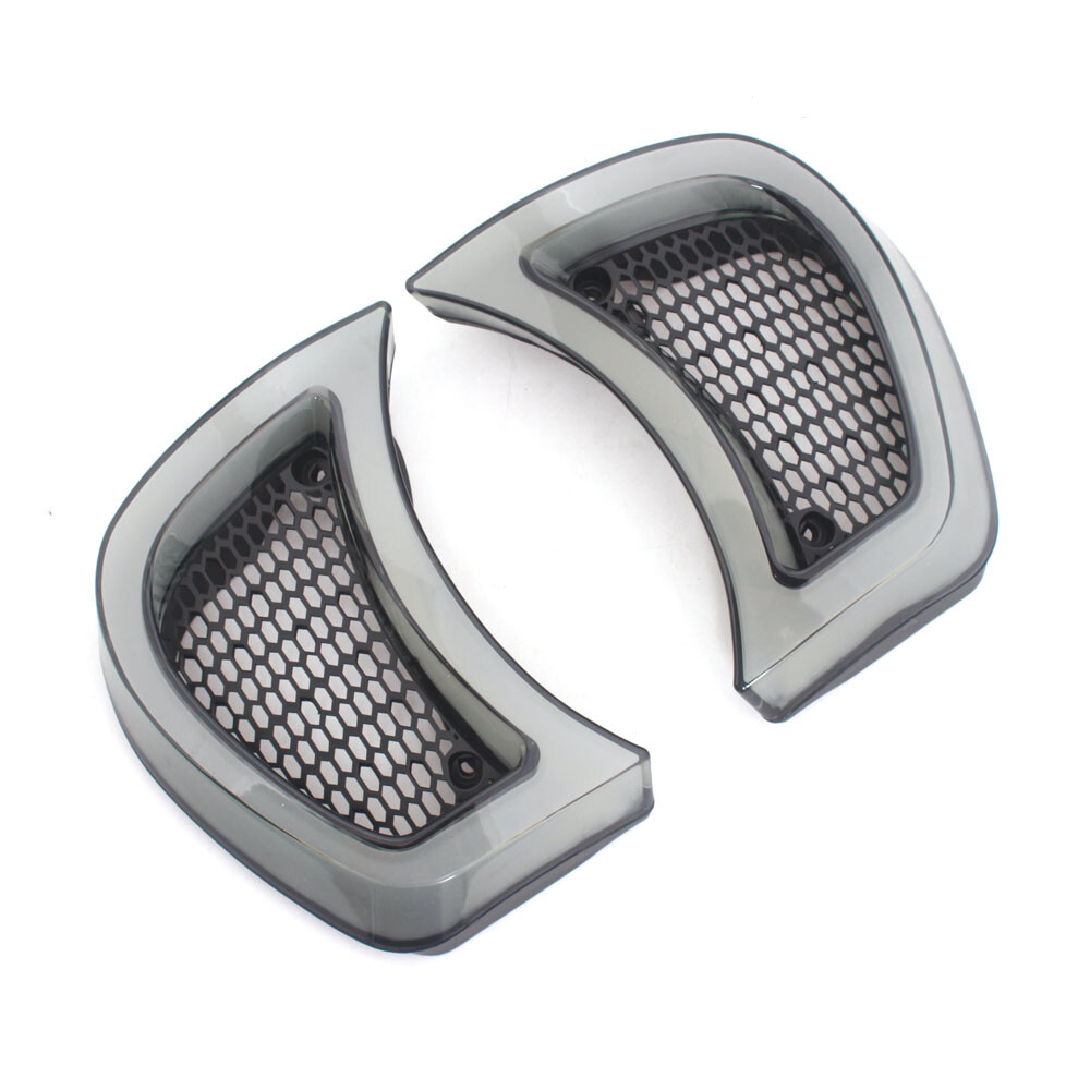 Motorcycle Headlight Vent Accent LED Light Fit For Harley Road Glides ...