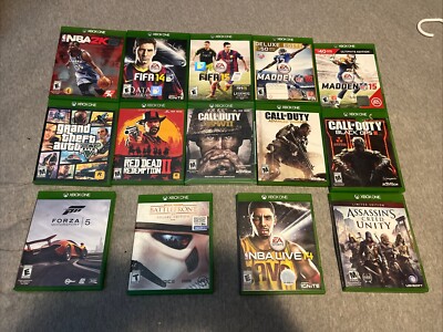 Xbox One Discs and Cases. Buy in bundle for $60 or negotiate for one ...