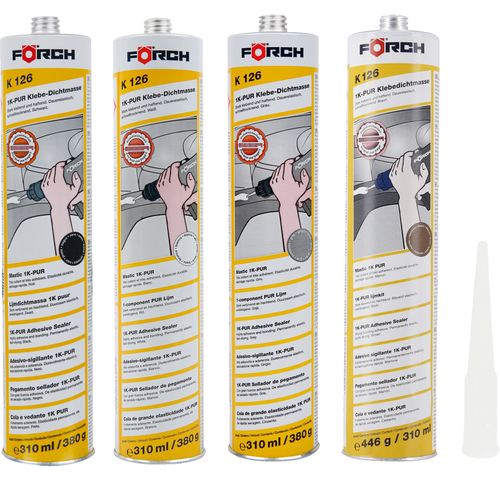 FÖRCH 1K-PUR K126 Colla Sigillante Colla Per Metallo | eBay