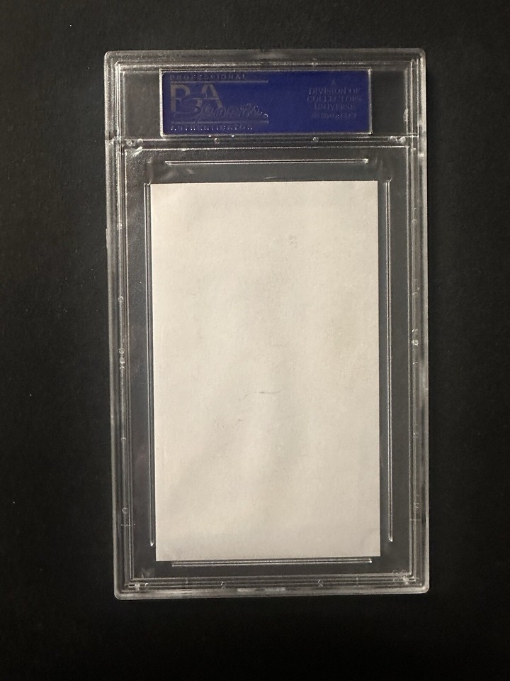 Donald J. Trump Full Signature United States President PSA DNA ...