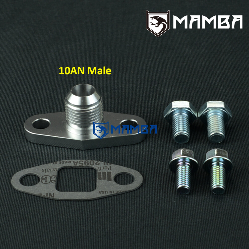10AN Turbo Oil Return Drain Flange Kit Garrett GT4294R GTX4294R GT4202R ...