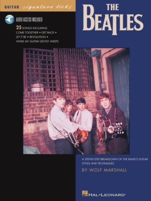 The Beatles Guitar Signature Licks TAB Book/Online Audio | eBay