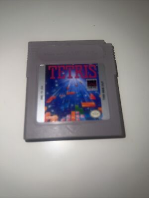 Tetris Nintendo Original Game Boy Game - Tested - Working - Authentic ...
