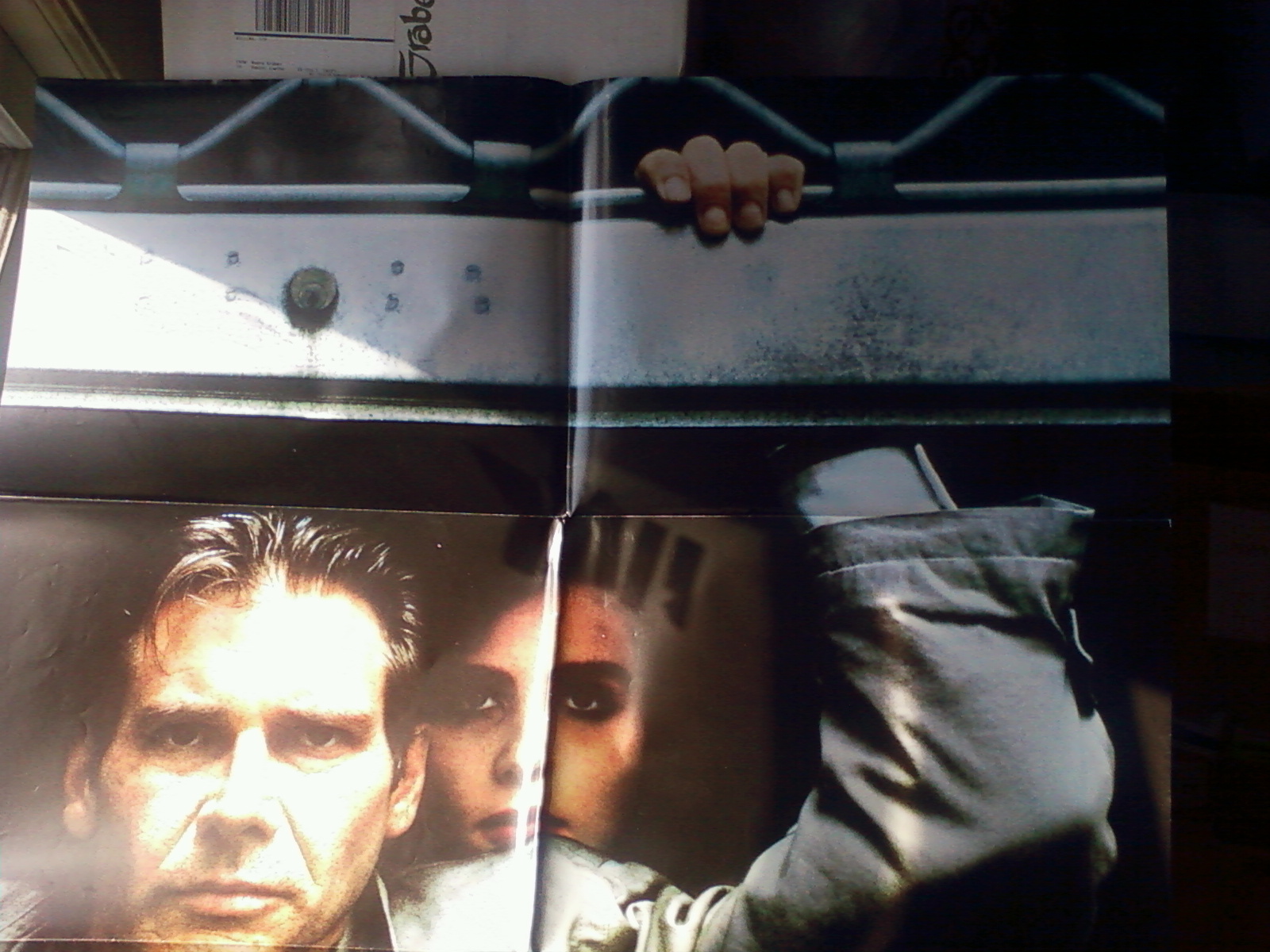 Original 1987 Movie Poster Frantic Harrison Ford Dir by Roman Polanski ...