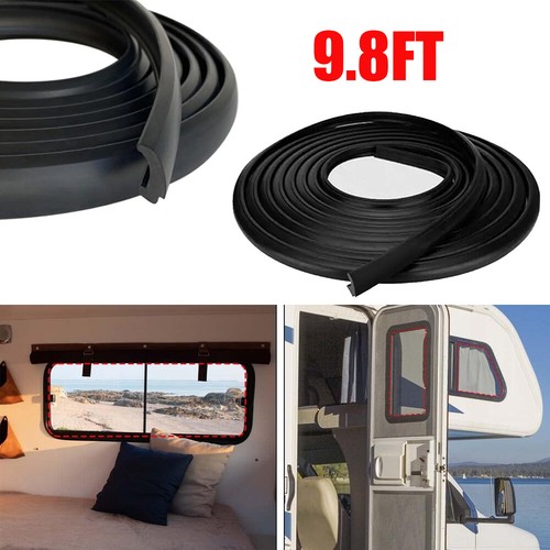 9.8Ft RV Window Rubber Seal Strip 1/2"x1/4" for Boats RV Edge ...