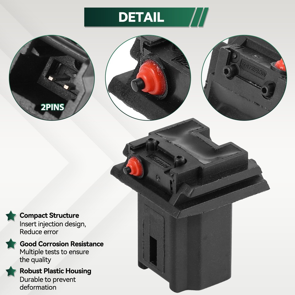 Rear Tailgate Boot Micro Switch 6554V5 For Citroen C3 Picasso C4 ...