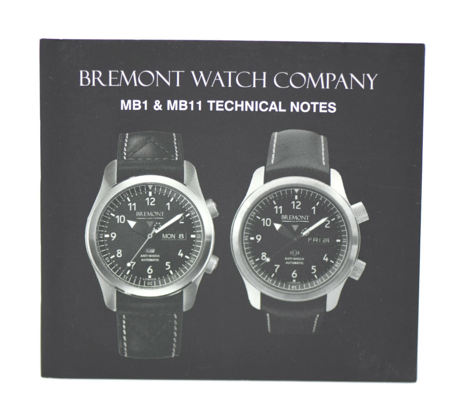Bremont MB1 MB11 Booklet Manual | eBay