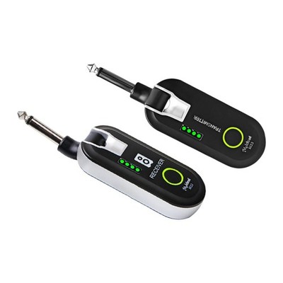 Guitar Transmitter and Receiver Portable Noise Reduction Cordless ...