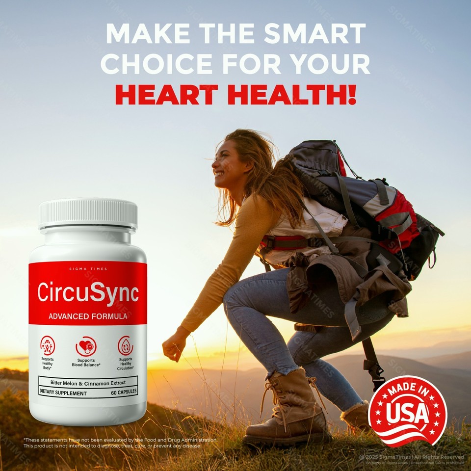 Circusync Capsules, Healthy Circulation & Blood Support Supplement ...