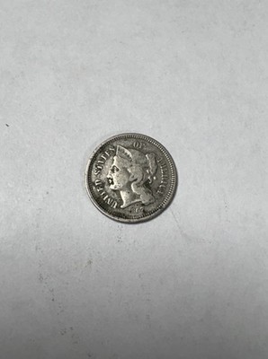 1867 -United States- Three Cent Nickle 3C - Early American Coins 🇺🇸 | eBay