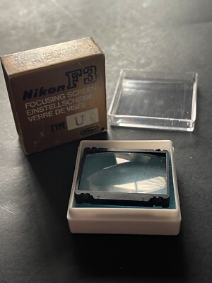 GENUINE NIKON F3 35MM FILM SLR CAMERA TYPE U FOCUSING SCREEN NEW! | eBay