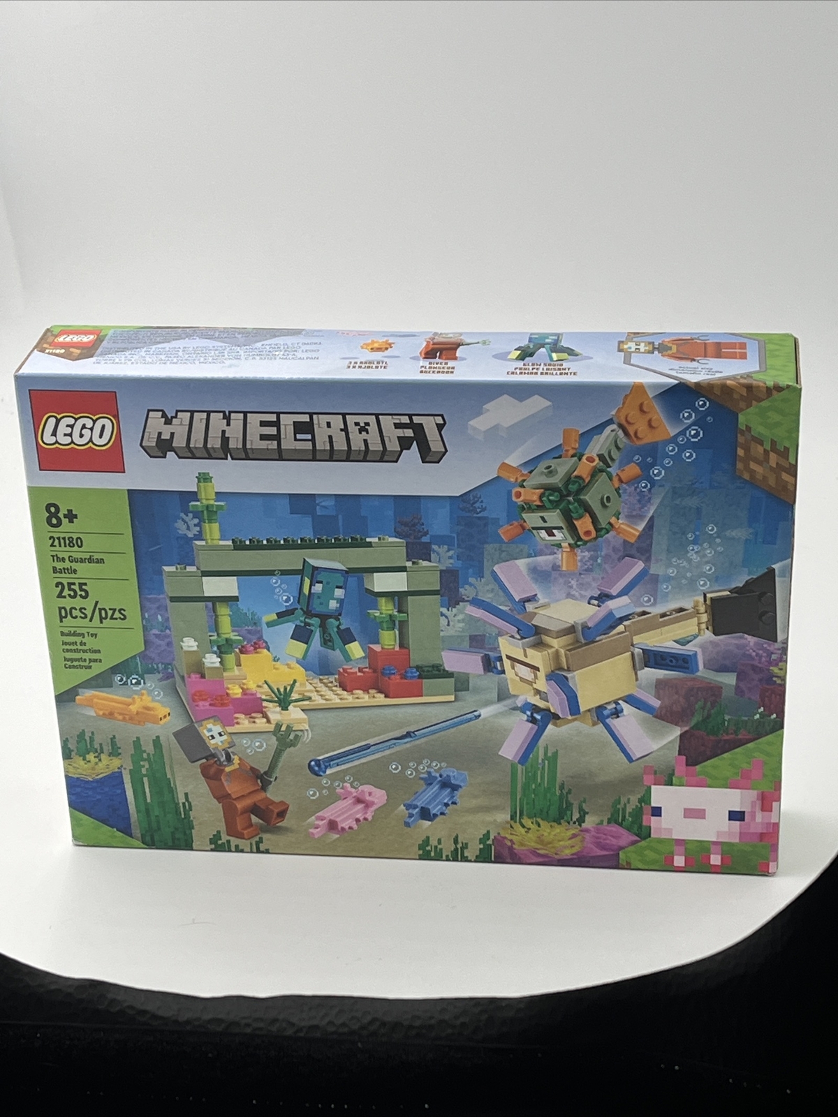 LEGO Minecraft The Guardian Battle Underwater Fish Set 21180 ...