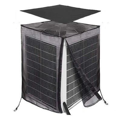 Waterproof Air Conditioner Cover Central AC Outdoor Mesh Protector 3 ...