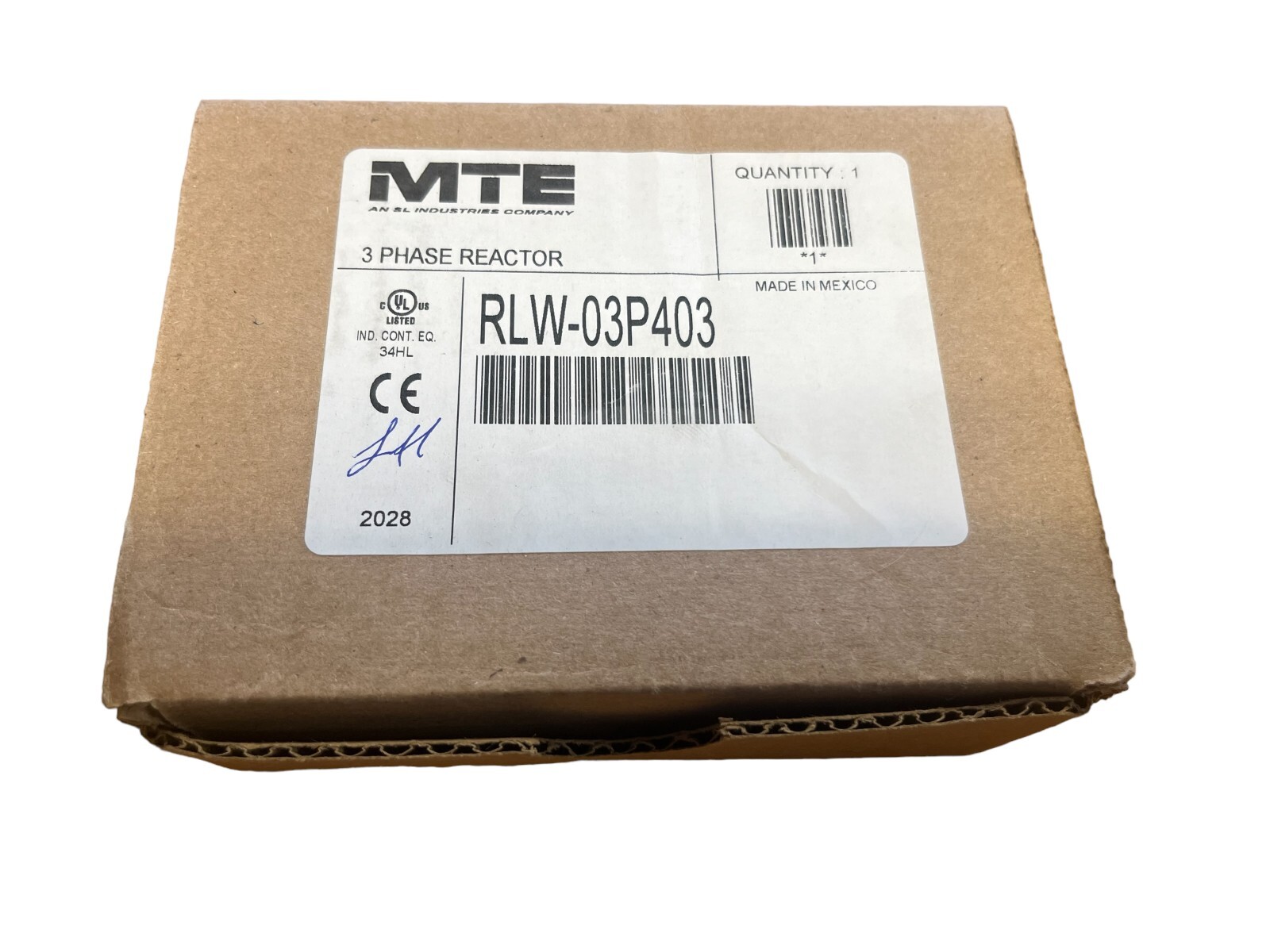 MTE RLW-03P403 3-Phase Line Reactor for sale online | eBay