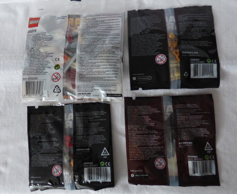 LEGO® Star Wars 30272 A-Wing + 5002948 C-3PO + 5004408 + 5004406 im ...