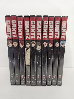 Gantz DVD Box Set Vol. 1- 10 (DVD, 2004) By ADV Films 702727082528| eBay
