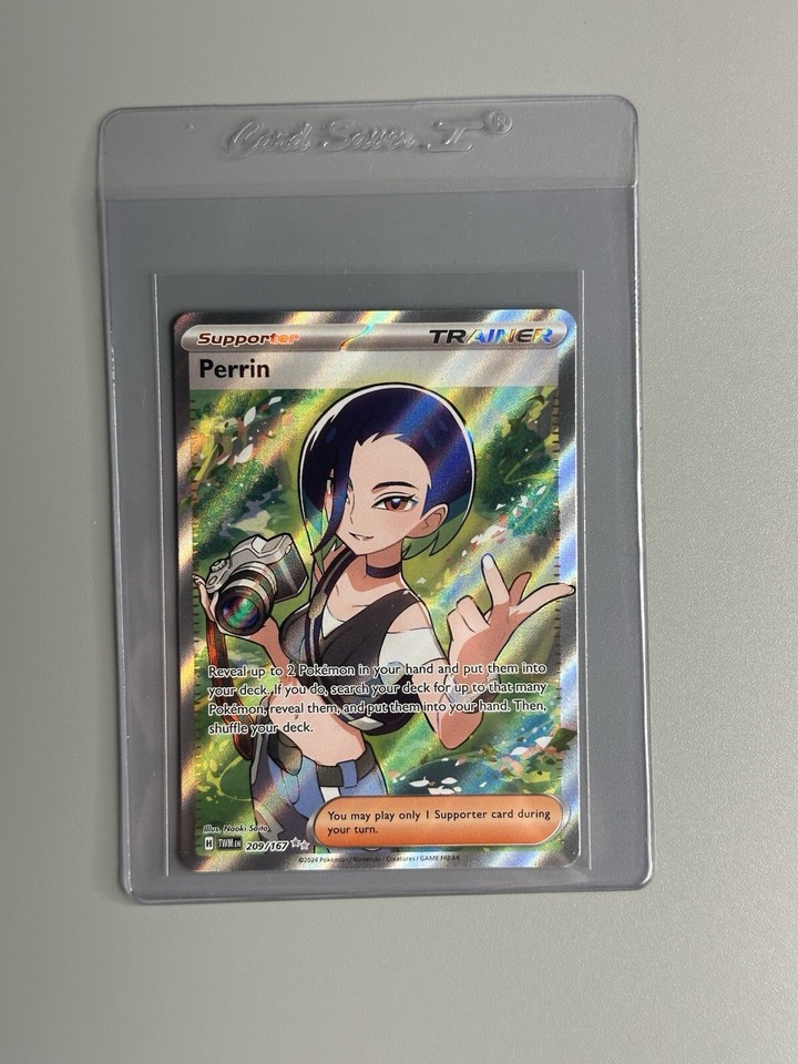Perrin 209/167 Sv06: Twilight Masquerade Full Art Ultra Rare Pokémon ...