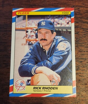 1988 Fleer Superstars Rick Rhoden New York Yankees #30 | eBay