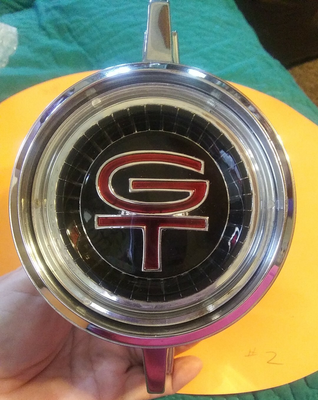 1966 Ford Fairlane GT grille emblem ORIGINAL | eBay