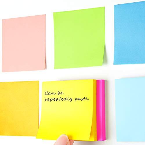 24 Pads Pop Up Sticky Notes 3x3 Refills Bright Colors Self-Stick 24 ...