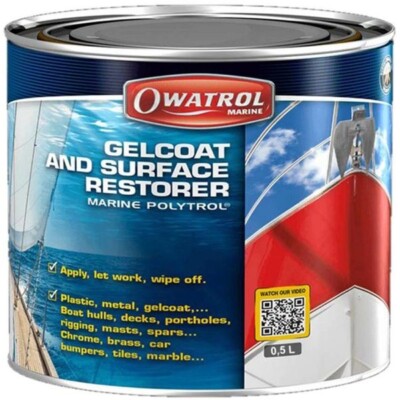 Owatrol Polytrol Colour Restorer Marine Gel Coat & Surface Restorer ...