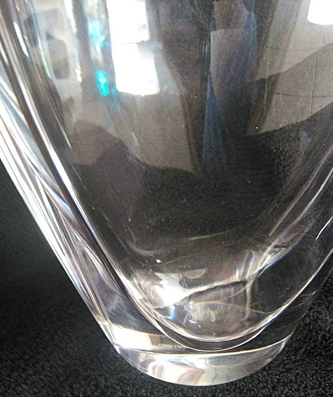 Waterford Crystal Clear "Eclipse" Vase - 13" tall | eBay