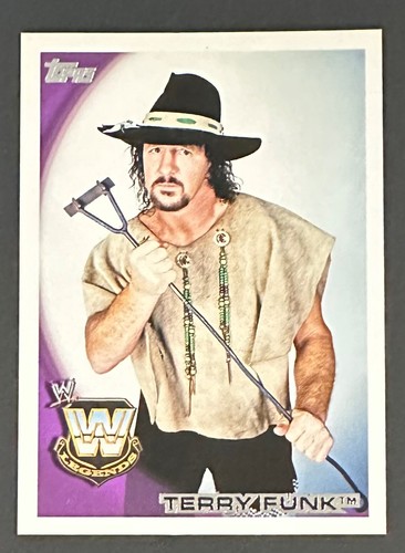 Terry Funk 2010 Topps WWE Card #104 Legend | eBay