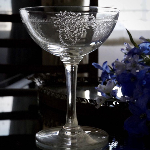 Old Baccarat Crystal Volnay Champagne Glass / Wine Glass Clear LTD From JAPAN | eBay