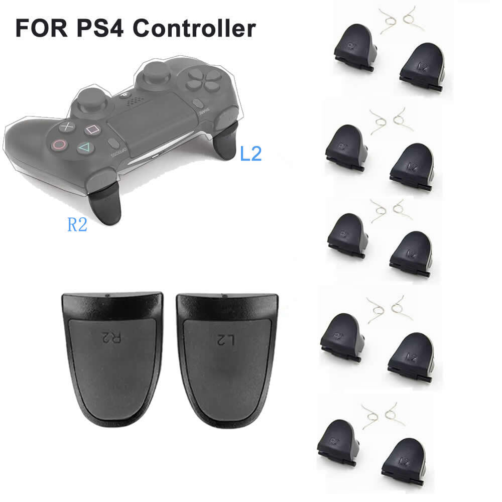 5x L2 R2 Trigger Buttons Springs+1 Pair L2 R2 Button Extender for PS4 ...