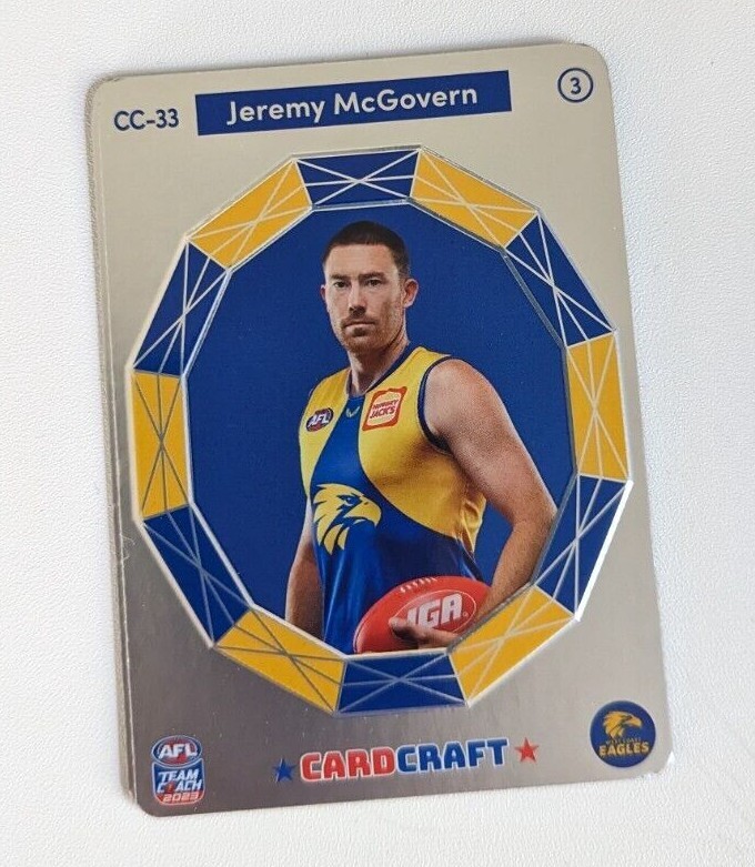 2023 Teamcoach AFL Cardcraft Codes Unused Pick Your Cards - Complete ...